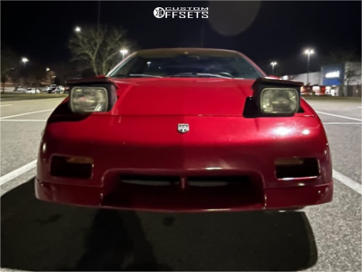 1987 Pontiac Fiero with 17x8 35 Aodhan Ah02 and 215/45R17 Vercelli ...