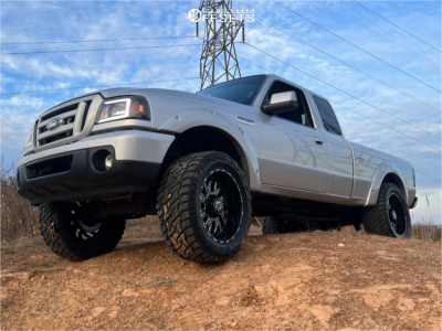 2011 Ford Ranger with 20x10 -25 TIS 544bm and 33/12.5R20 Predator New ...