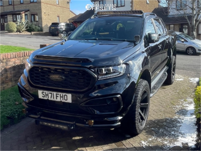 2021 Ford Ranger with 20x9.5 15 RTG Lenso and 33/12.5R20 Atturo Trail ...
