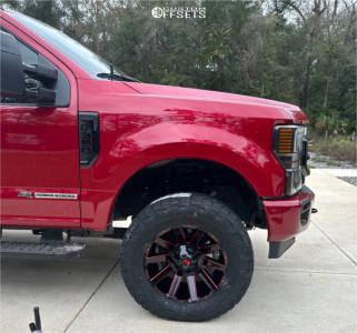 2022 Ford F-350 Super Duty with 20x10 -18 Fuel Contra and 35/12.5R20 ...
