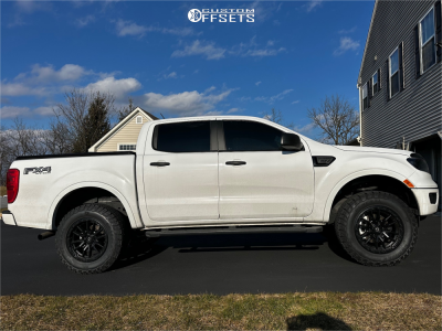 2021 Ford Ranger with 18x9 20 Fuel Rebel 6 and 275/65R18 General ...