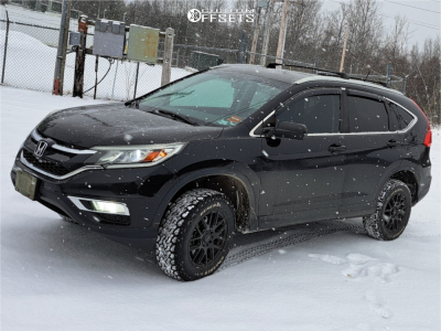 2016 Honda CR-V with 16x7 38 Vision Cross and 215/70R16 General Grabber ...