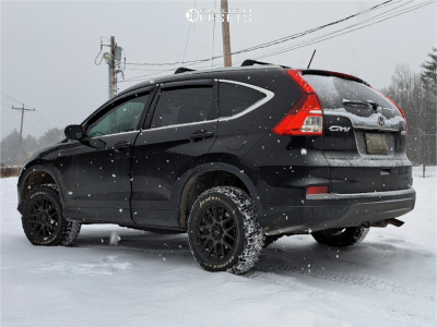 2016 Honda CR-V with 16x7 38 Vision Cross and 215/70R16 General Grabber ...
