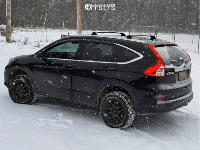 2016 Honda CR-V with 16x7 38 Vision Cross and 215/70R16 General Grabber ...