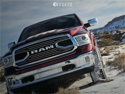 2019 Ram 1500 Classic with 17x9 -12 Vision Flow and 35/12.5R17 Falken ...