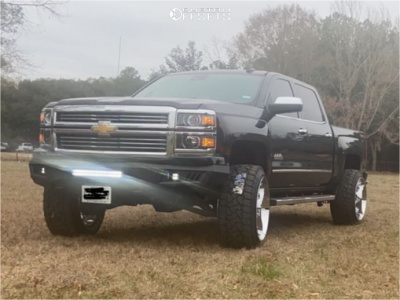 2015 Chevrolet Silverado 1500 with 24x14 -81 ARKON OFF-ROAD Churchill ...