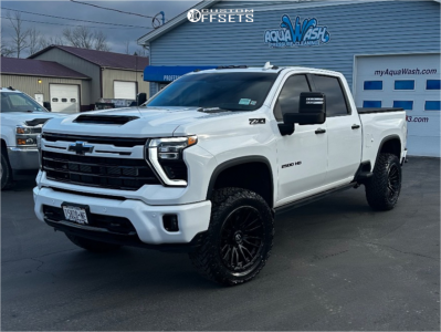 2024 Chevrolet Silverado 2500 HD with 22x10 -13 Fuel Rebel and 35/12 ...