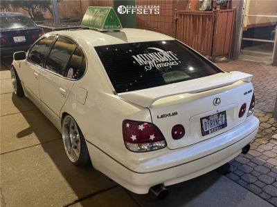 1998 Lexus GS300 with 18x10 15 Konig Ssm and 225/40R18 Vercelli Strada ...