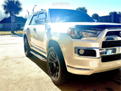 2018 Toyota 4Runner with 20x10 -18 Fuel Blitz and 285/60R20 BFGoodrich ...