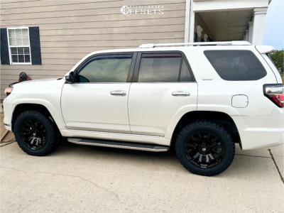2018 Toyota 4Runner with 20x10 -18 Fuel Blitz and 285/60R20 BFGoodrich ...
