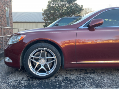 2007 Lexus LS460 with 19x8.5 35 Kansei Astro and 235/45R19 General G ...