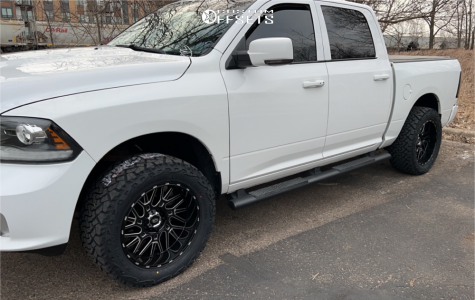 2014 Ram 1500 with 20x10 -25 Vision Brawl and 33/12.5R20 Venom Power ...