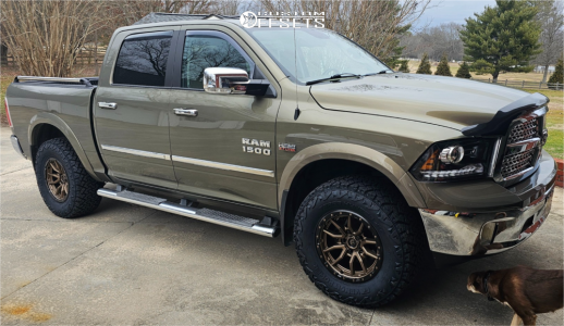 2015 Ram 1500 Wheel Offset Aggressive > 1" Outside Fender Leveling Kit ...