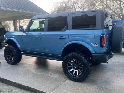 2022 Ford Bronco with 20x10 -25 Grid Gd05 and 305/55R20 Mickey Thompson ...