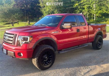 2010 Ford F-150 with 17x10 -18 Fuel Vapor and 285/70R17 Nitto Ridge ...
