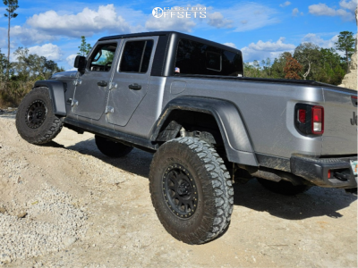 2020 Jeep Gladiator with 17x8.5 0 Method MR305 and 37/12.5R17 Milestar ...