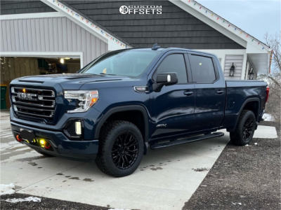 2020 GMC Sierra 1500 with 20x9 1 Fuel Rebar 6 and 275/60R20 Toyo Tires ...