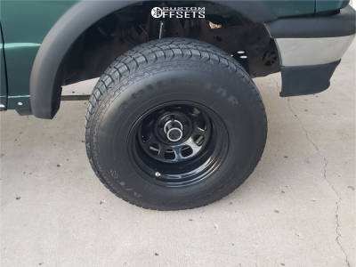 1999 Mazda B3000 with 15x10 -39 Vision D Window and 31/10.5R15 Milestar ...