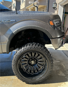 2011 Ford F-150 with 24x14 -81 ARKON OFF-ROAD Alexander and 36/14.5R24 ...