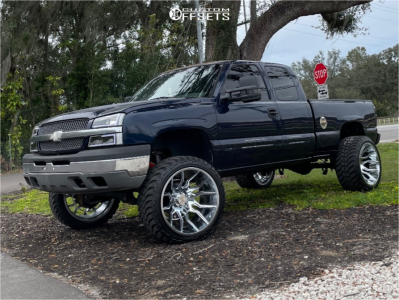2005 Chevrolet Silverado 1500 with 24x14 -81 ARKON OFF-ROAD Roosevelt ...