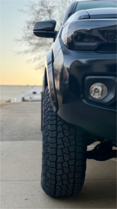 2018 Toyota Tacoma with 16x8 0 Vision Manx 2 Overland and 265/75R16 ...