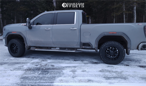 2024 GMC Sierra 2500 HD with 20x10 -19 Hardrock Affliction and 275 ...