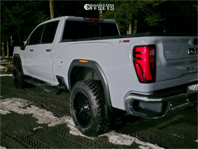 2024 GMC Sierra 2500 HD with 20x10 -19 Hardrock Affliction and 275 ...
