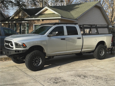 2016 Ram 2500 with 18x9 12 Icon Alloys Compression Hd and 37/12.5R18 ...