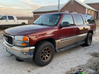 2000 GMC Yukon XL 1500 with 17x9 20 Vision Flow and 285/70R17 Cooper ...