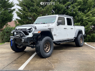 2020 Jeep Gladiator Wheel Offset Aggressive > 1" Outside Fender ...
