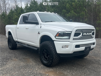 2018 Ram 2500 with 18x9 18 Raceline Compass and 37/13.5R18 Nitto Ridge ...