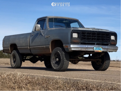 1985 Dodge W250 with 16x8 -6 Vision D Window and 235/85R16 General ...