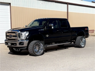 2014 Ford F-250 Super Duty with 24x14 -81 ARKON OFF-ROAD Caesar and 33/ ...