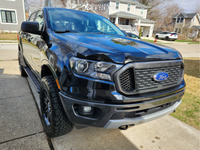 2019 Ford Ranger with 18x8.5 0 Vision Nexus and 265/60R18 BFGoodrich ...