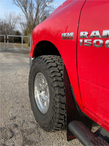 2017 Ram 1500 with 17x8.5 0 Method Mr321 and 315/70R17 Mickey Thompson ...