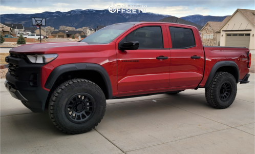 2023 Chevrolet Colorado with 17x9 0 Lock Offroad Wheels Yosemite and ...