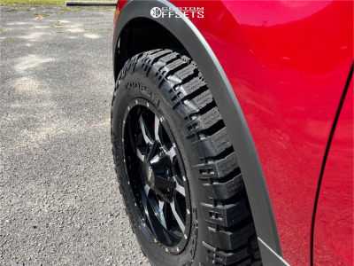 2017 Ford Explorer with 18x9 18 Moto Metal Mo970 and 265/60R18 Cooper ...