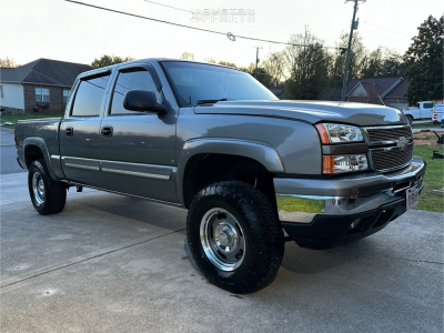 2006 Chevrolet Silverado 1500 with 17x8 0 Vision Rally and 285/70R17 ...