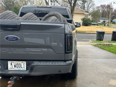 2020 Ford F-150 with 17x8.5 6 Icon Alloys Vector 6 and 295/70R17 Atturo ...