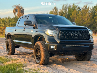 2016 Toyota Tundra with 17x8.5 0 Method 305 and 35/11.5R17 Nitto Ridge ...