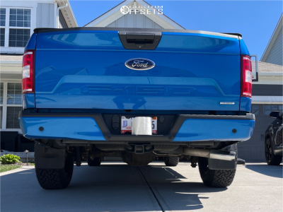 2019 Ford F-150 with 18x9 18 Mayhem Compass and 275/70R18 Venom Power ...
