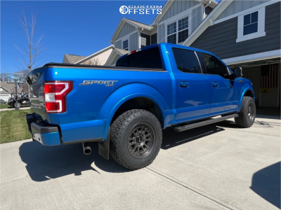 2019 Ford F-150 with 18x9 18 Mayhem Compass and 275/70R18 Venom Power ...