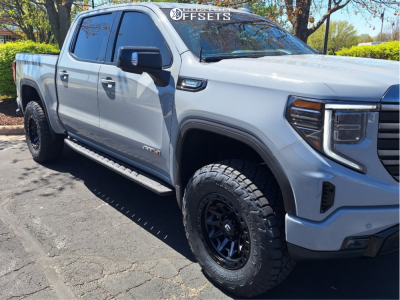 2024 GMC Sierra 1500 with 20x10 -19 Hardrock Affliction and 33/12.5R20 ...
