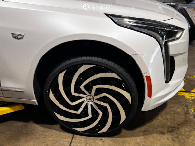 2019 Cadillac CT6 with 22x8.5 38 Azara Aza-521 and 255/30R22 Lexani Lx ...