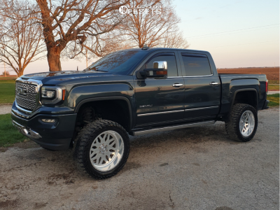 2018 GMC Sierra 1500 with 22x12 -44 American Force Evo Ss and 35/12 ...