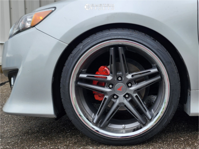 2013 Toyota Camry with 20x9 35 Ferrada Cm1 and 245/35R20 Nitto Nt555 G2 and Lowering Springs ...