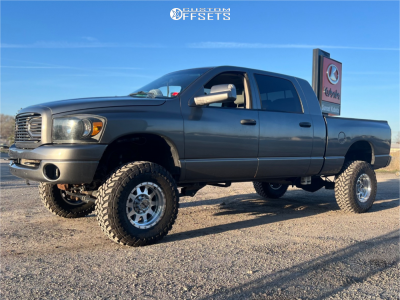 2008 Dodge Ram 2500 with 17x9 -12 Method Standard and 35/12.5R17 Toyo ...