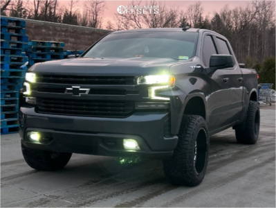 2019 Chevrolet Silverado 1500 with 20x12 -44 Gear Off-Road Leverage and ...