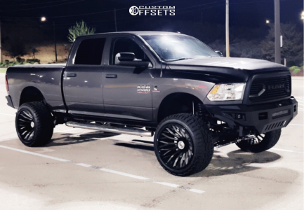 2015 Ram 2500 with 24x14 -76 XF Offroad Xf-237 and 35/13.5R24 RBP ...