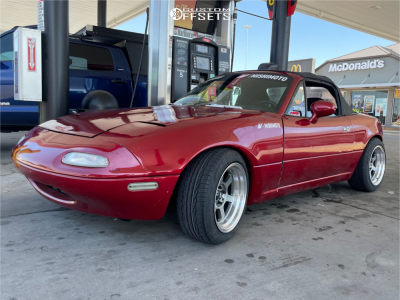 1992 Mazda Miata with 15x8 0 MST Time Attack and 195/50R15 Toyo Tires ...